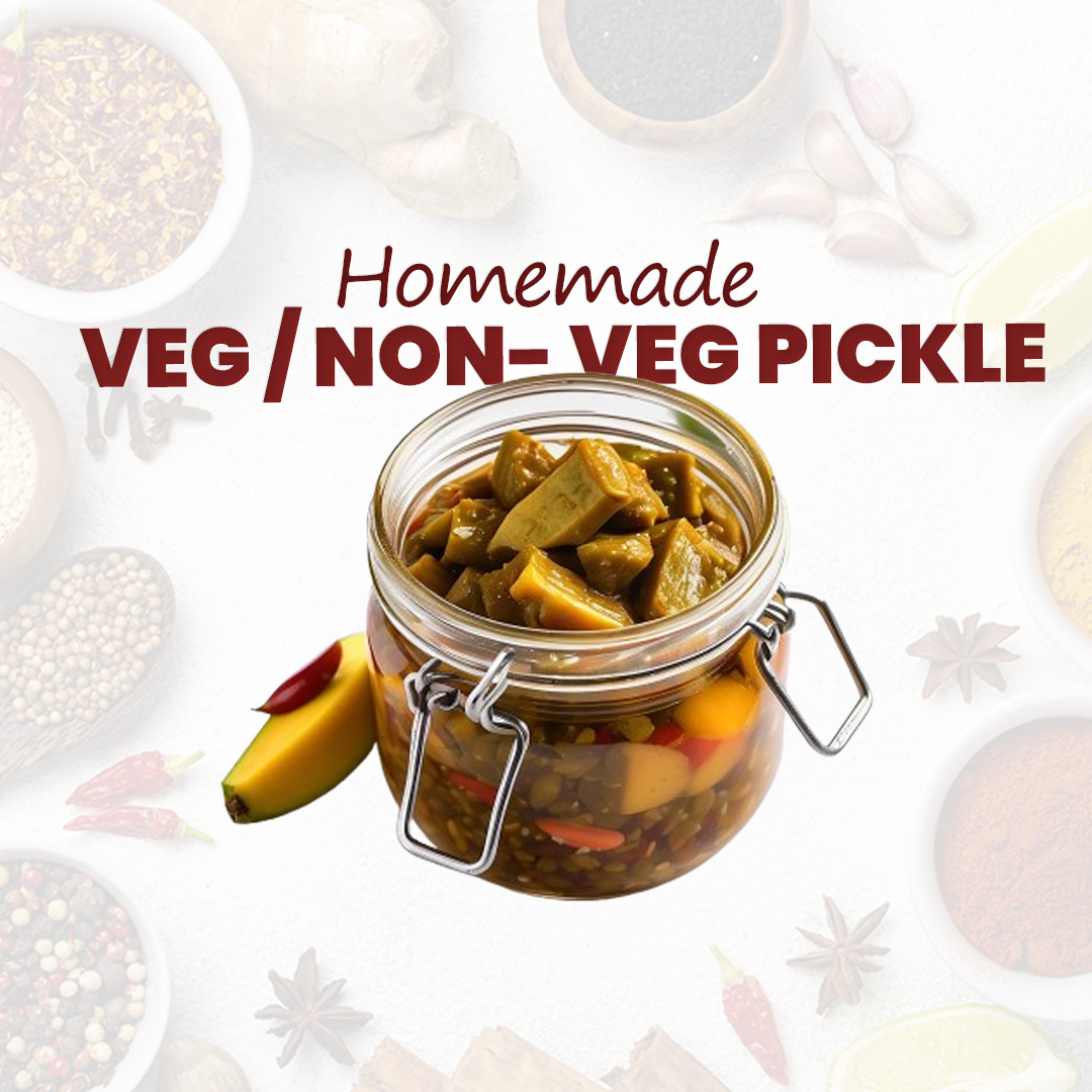 Homemade Veg / Non- Veg Pickle – NANKATRATHU